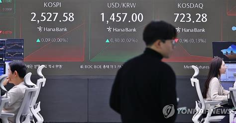 코스피 2520대서 약보합 마감코스닥은 강보합