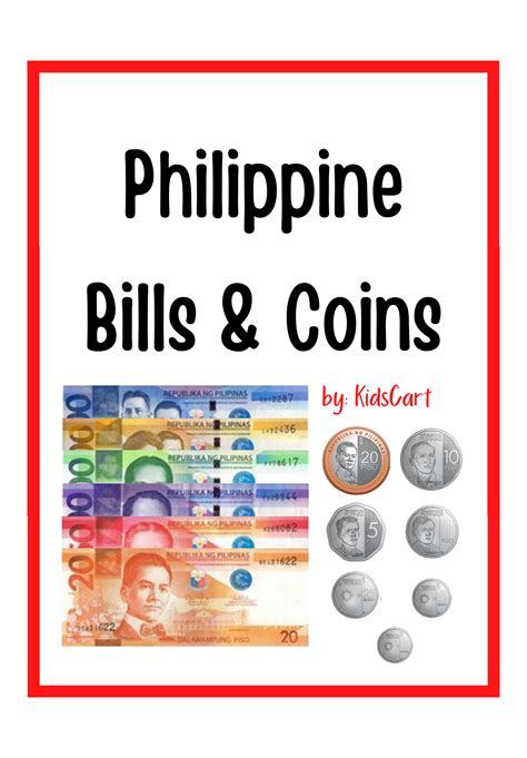 Identifying Philippine Money Worksheets