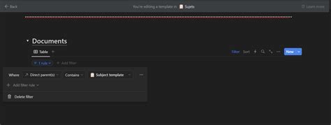Self Referential Filters In Template But Based On Formula Instead Of