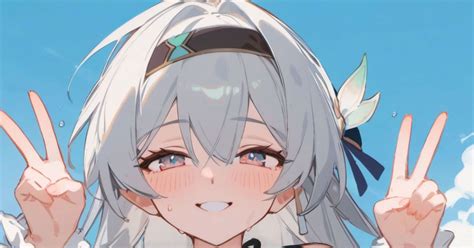 崩壊スターレイル ぴすぴすほたちんfirefly うさ桜のイラスト Pixiv