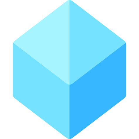Cube Basic Rounded Flat Icon