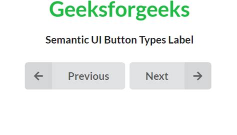 Semantic Ui 按钮标签图标类型 码农参考