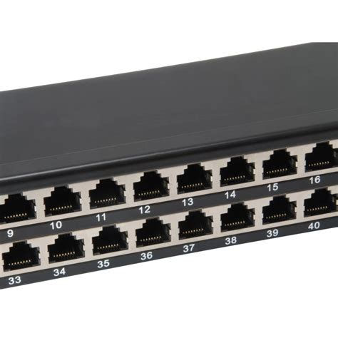 Equip 326449 48 Port Cat6 Shielded Patch Panel