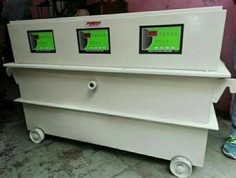 Automatic Kva Industrial Oil Cooled Three Phase Servo Voltage Stabilizer Current Ac Volt V