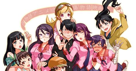 化物語 阿良々木くんは私の彼氏なんだから、手を出したら刺すわよ。 むぎのイラスト Pixiv