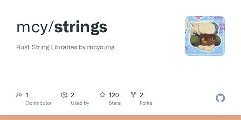 Github Mcystrings Rust String Libraries By Mcyoung