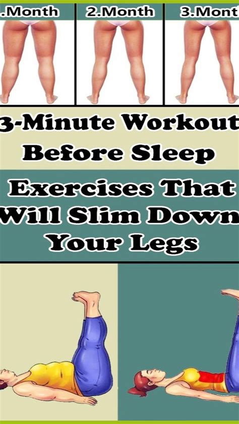 3 Minute Workout Before Sleep 4 Exercises That Will Slim Down Your