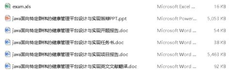 基于java的健康管理系统，包含毕业论文开题报告答辩ppt，源代码数据库，部署视频基于java的个人健康管理系统 Csdn博客