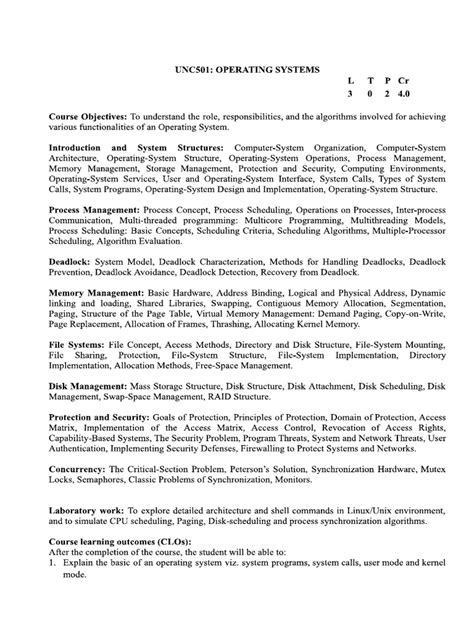 Os Syllabus Pdf