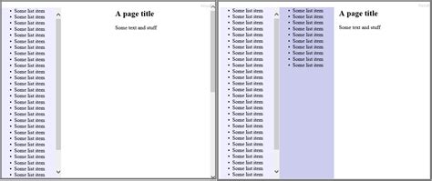 Html Overflow Auto Breaking Float In Ie Until Window Resize Stack