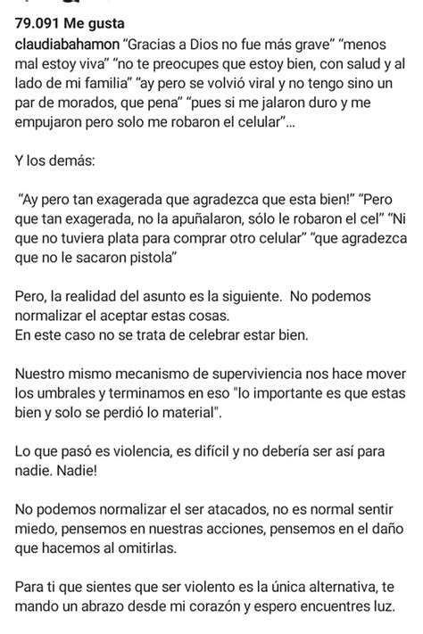 Claudia Bahamón Fue Testigo De Violento Atraco En Bogotá “la Cobardía