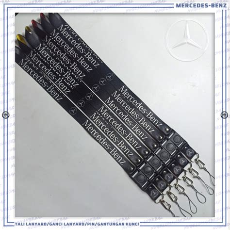 Jual TALI LANYARD GANTUNGAN ID CARD HP KUNCI DLL MERCEDES BENZ Kota Depok Nugelomahbebaz