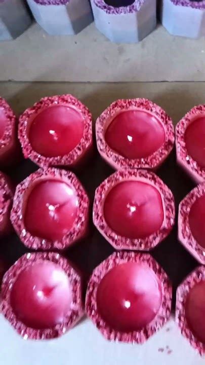 Свечи из воска и контейнеров из бетона и грунта #астрология #чакры # ...