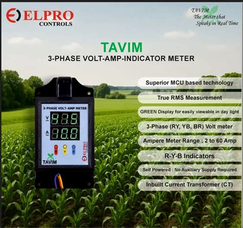 Led Tavim 3 Phase Volt Amp Indicator Meter At ₹ 600 Piece In Ahmedabad Id 2856908046891