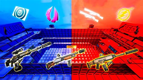 Ultimate Red Vs Blue 🔴🔵 9344 2786 0068 By N0r4 Fortnite Creative Map