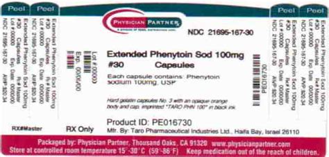 Extended Phenytoin Sodium Capsules Usp 100 Mg