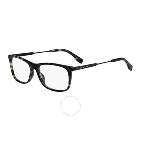 Hugo Boss Mens Tortoise Square Eyeglass Frames Boss0996 Wr7 52