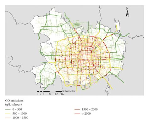Model Result For Spatial And Temporal Distribution Of Flows And