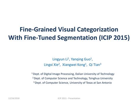 Fine Grained Visual Categorization Ppt Download