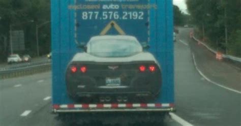 This Trucks Tail Lights Are Also The Tail Lights For The Corvette