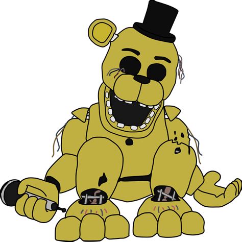 Golden Freddy Png Isolated Hd