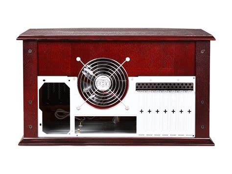 NMEDIAPC Red Wood HTPC 8000 ATX Media Center HTPC Case Newegg
