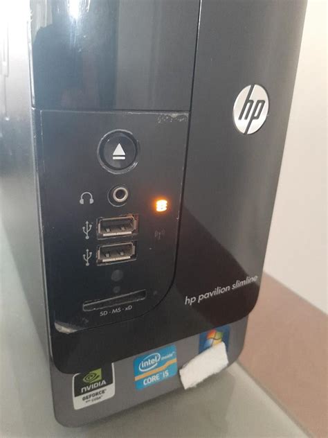 HP Pavilion Slimline Desktop CPU Windows 7 Professional S5 1050d Intel