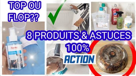 8 ASTUCES 100 ACTIONPRODUITS MÉNAGER TOP OU FLOP ASTUCES MÉNAGÈRES