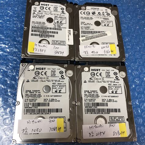 A15 HGST 2.5インチ SATA HDD Z5K320-320 320GB 7mm 4個セット(300GB～)｜売買されたオークション ...