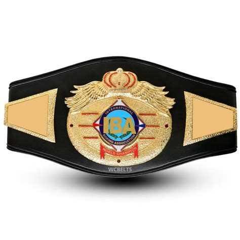 Iba Boxing Title Belt Wc Belts
