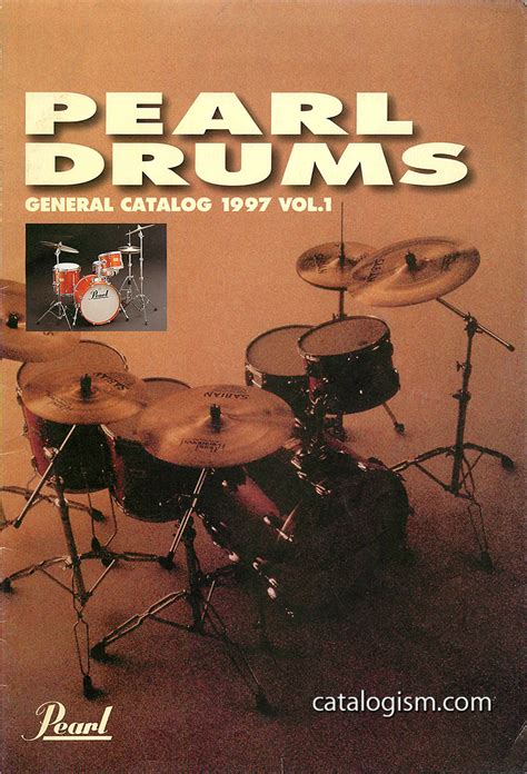 Pearl Drums 1997 (Japan) - Catalogism.com