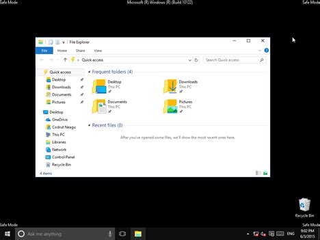 How to open the Safe Mode In Windows تذكرة نت
