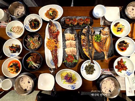 수원 한식 모임장소 건강식 생선구이 넓은뜰 한정식 네이버 블로그
