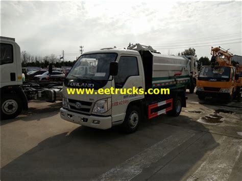 3 Cbm Foton 버킷 쓰레기 트럭 의 고품질 3 Cbm Foton 버킷 쓰레기 트럭