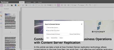 pdf editor for opentext content server