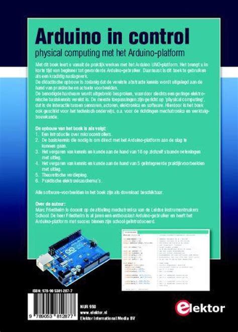 Arduino Günter Spanner 9789053811115 Boeken Bol