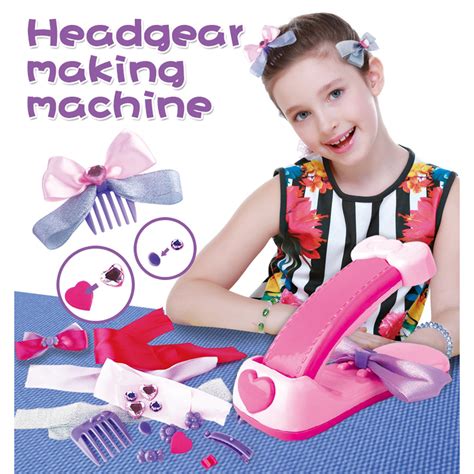 Hair Bow Maker Kit Making Toys Great For Cultivat Vicedeal