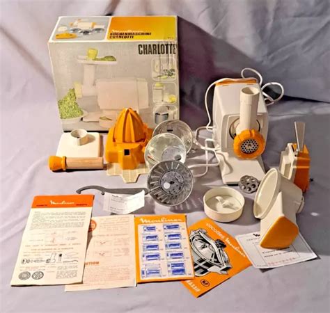 MOULINEX 245 CHARLOTTE Mark 3 Jeannette Hachoir Robot Ouvre Boite