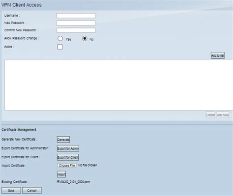 Manage Vpn Users And Configure Quick Vpn On Rv Rv Rv G And
