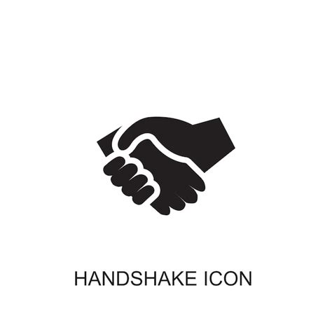 Premium Vector Handshake Vector Icon Icon