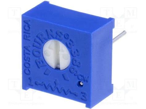 Plastic Trimpot Potentiometer Color Blue Chipfab Technologies Llp
