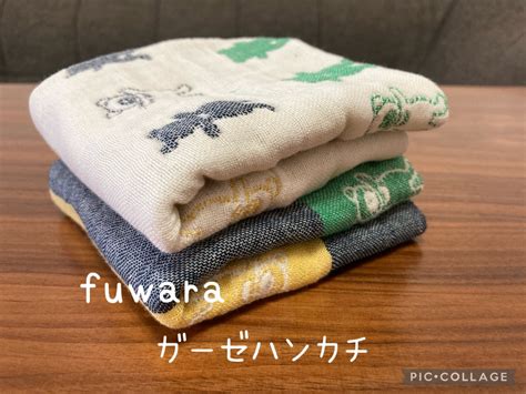Fuwara ガーゼタオル ガーゼハンカチ 8重ガーゼ 23×23 くま 2枚セット Mamas Room ⡱ Minne 国内最大
