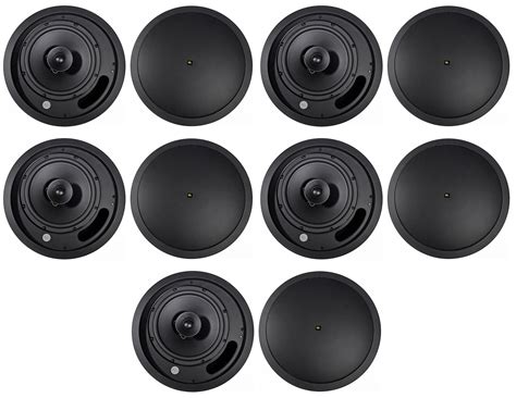 Jbl Control C T Bk V Commercial Black Ceiling Speakers For Restaurant Ebay