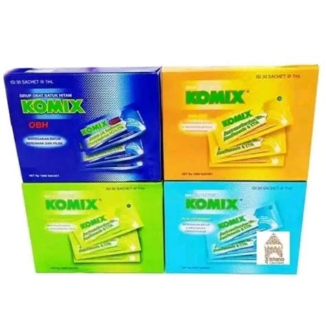 Harga Komix Batuk 1 Box Terbaru Des 2024 Biggo Indonesia
