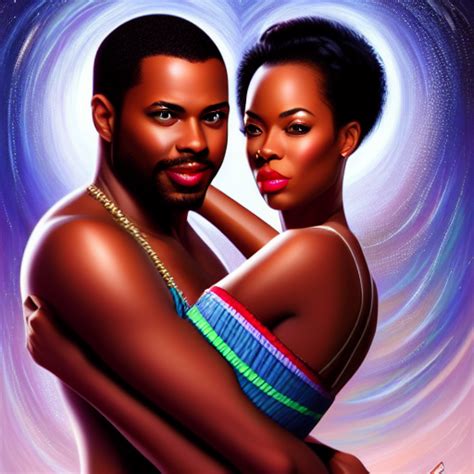 Black Romance Art