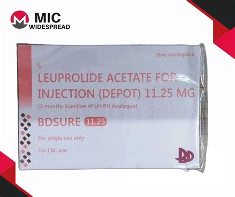 11 25 Mg Leuprolide Acetate Injection At Rs 9800 Vial In Surat Id 2855072623355