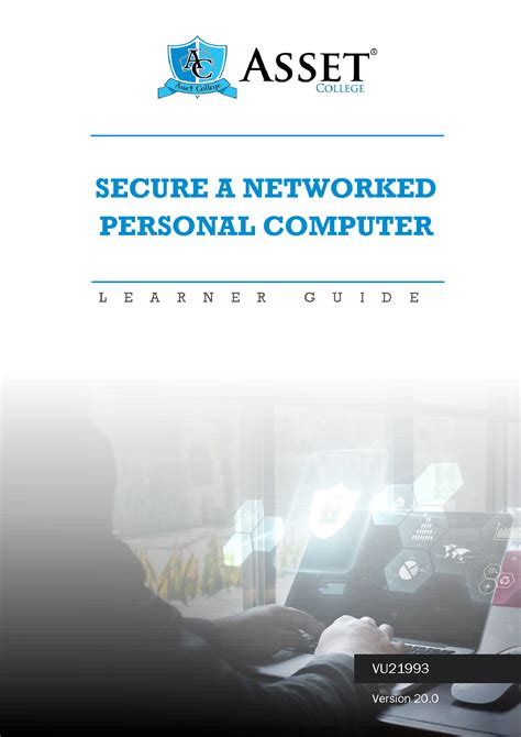 solution secure a networked personal computer vu21993 learner guide