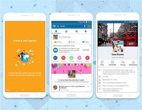 demos socialnetworking solutions