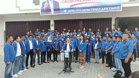 PAN NTT Deklarasi Dukung Ganjar Pranowo Sebagai Capres 2024