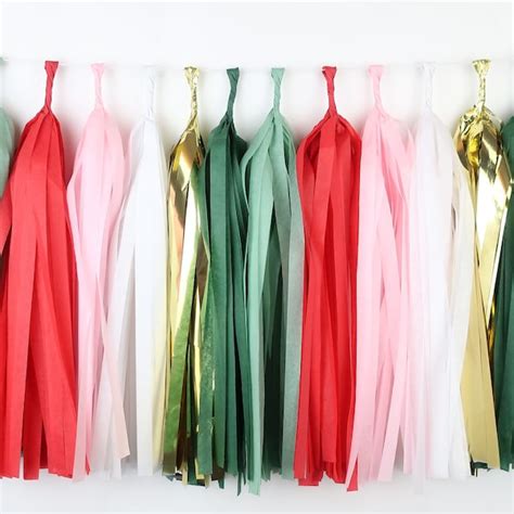 Pink Tassel Garland Etsy